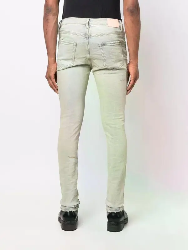 PURPLE BRAND Distressed Skinny Fit Jeans