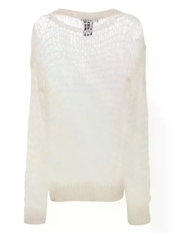 We11Done Open Knit Drop Shoulder Jumper