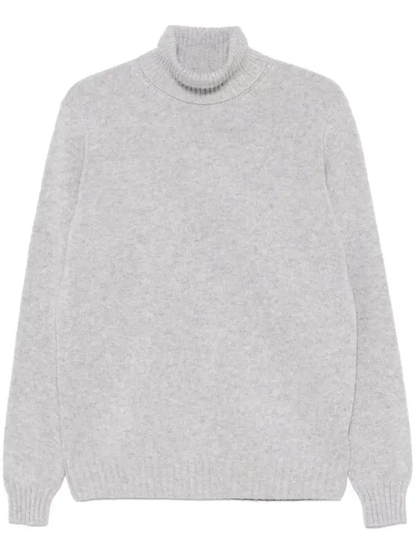 DELL'OGLIO Cashmere Roll Neck Sweater