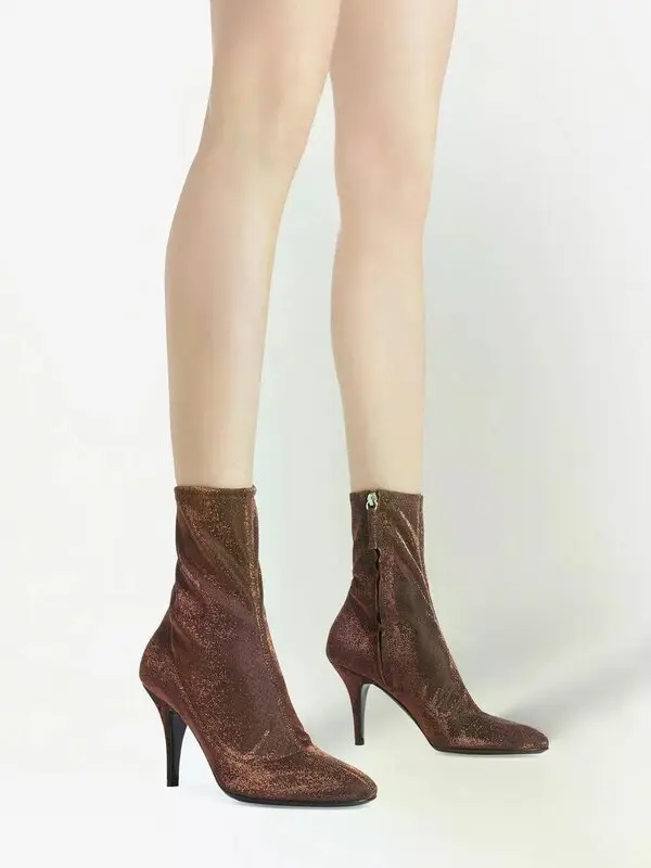 GIUSEPPE ZANOTTI 85mm Felicienne Ankle Boots