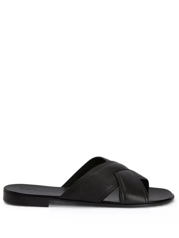 GIUSEPPE ZANOTTI Flavio Crossover-strap Sandals