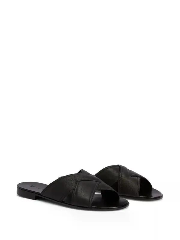 GIUSEPPE ZANOTTI Flavio Crossover-strap Sandals
