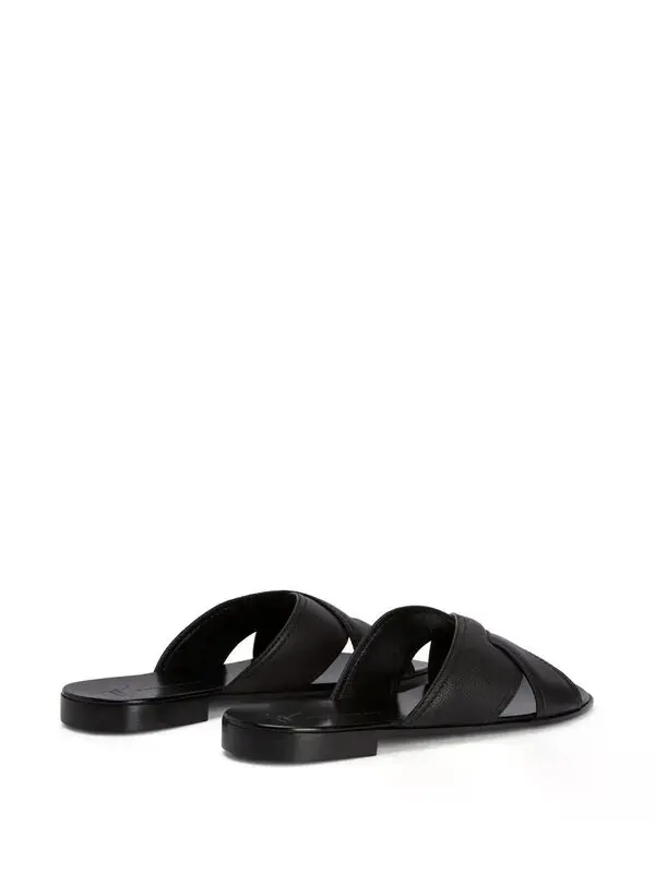 GIUSEPPE ZANOTTI Flavio Crossover-strap Sandals