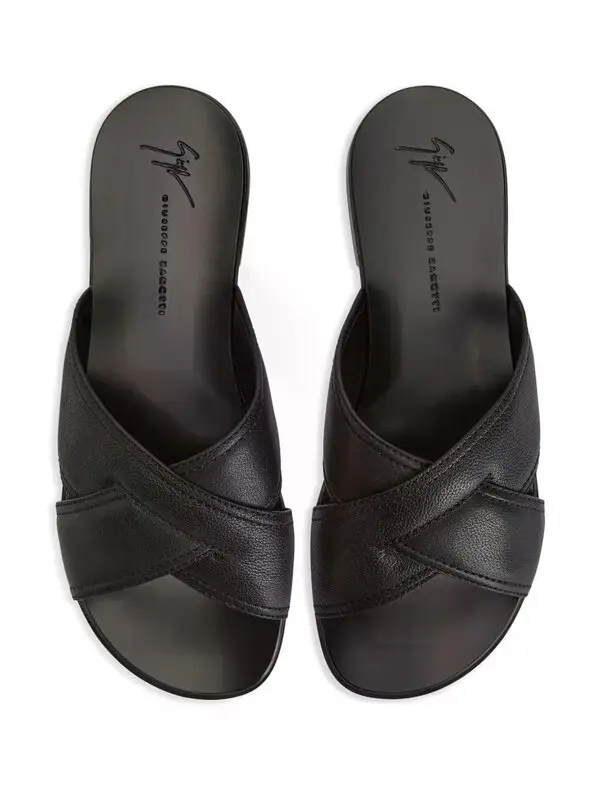 GIUSEPPE ZANOTTI Flavio Crossover-strap Sandals