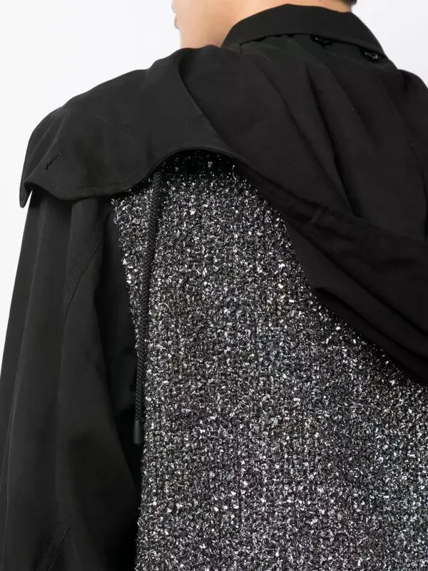 4SDESIGNS Panel-detail Jacket With Detachable Hood