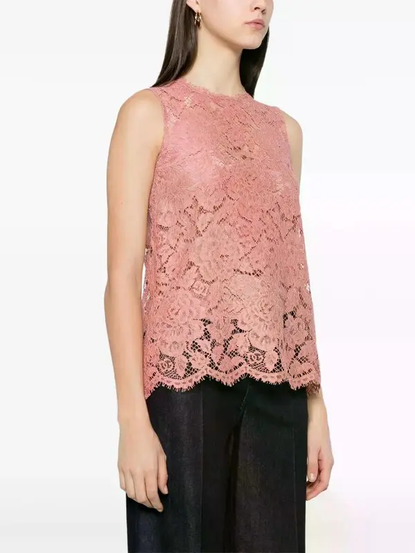 Dolce & Gabbana Cordonetto-lace Blouse