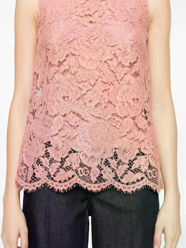 Dolce & Gabbana Cordonetto-lace Blouse