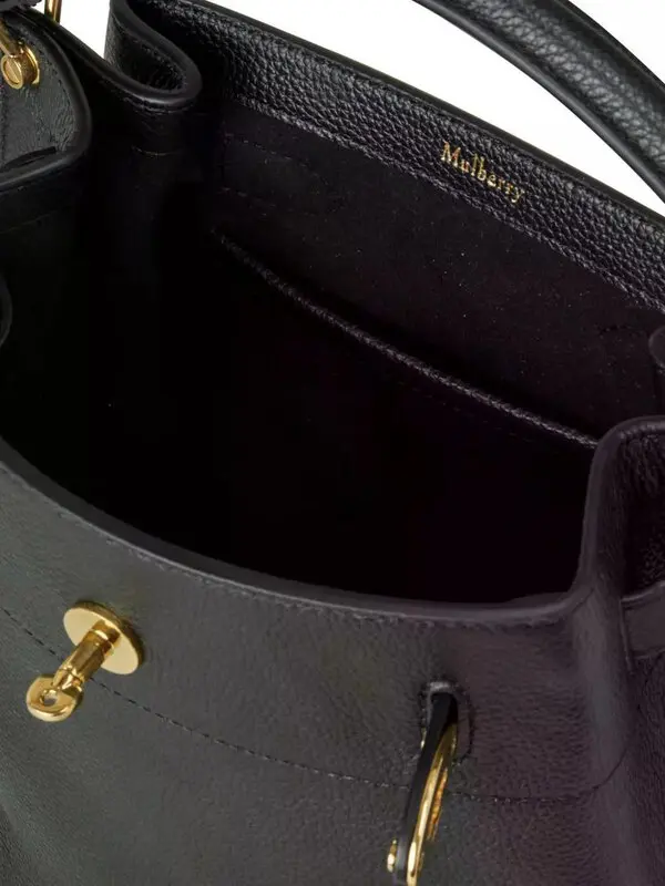 Mulberry Small Islington Leather Bucket Bag - Black