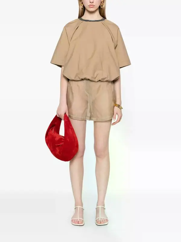 Brunello Cucinelli Monili Chain-detail Blouse