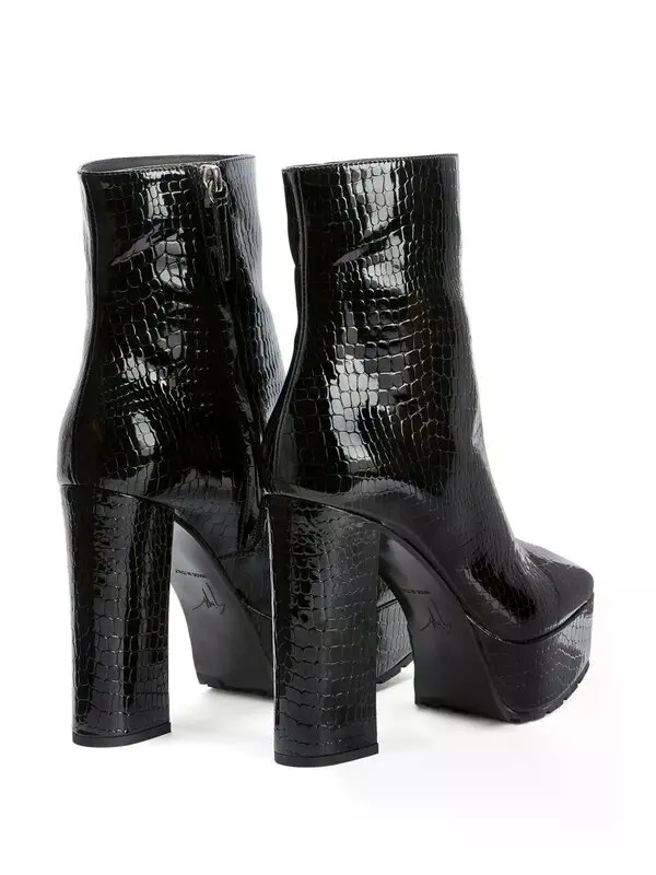 GIUSEPPE ZANOTTI 120mm Morgana Ankle Boots