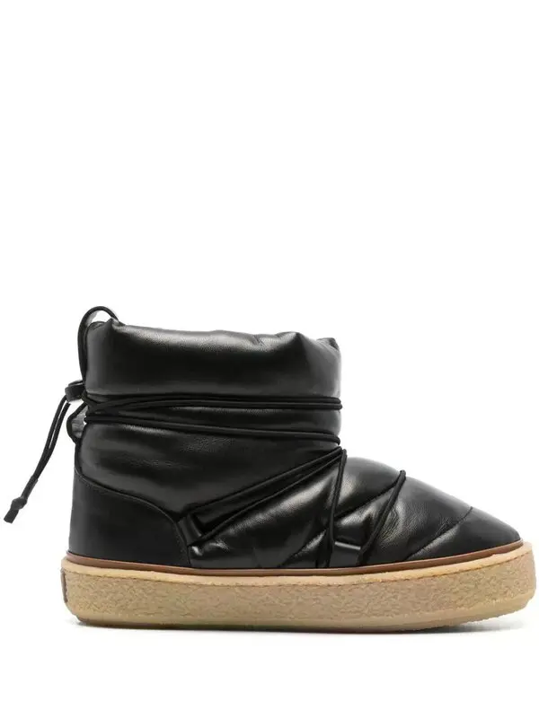 Isabel Marant Étoile Padded Ankle Boots - Black