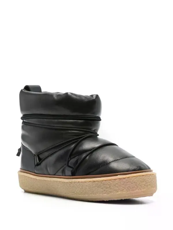 Isabel Marant Étoile Padded Ankle Boots - Black