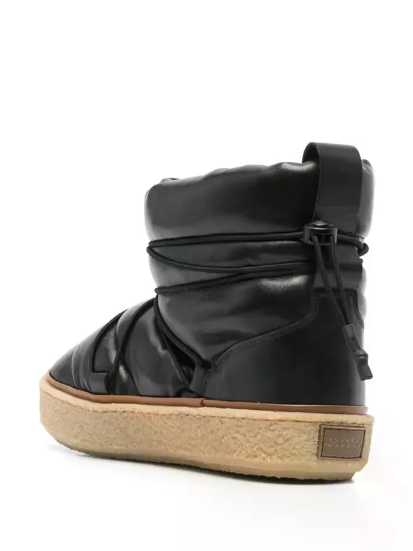 Isabel Marant Étoile Padded Ankle Boots - Black