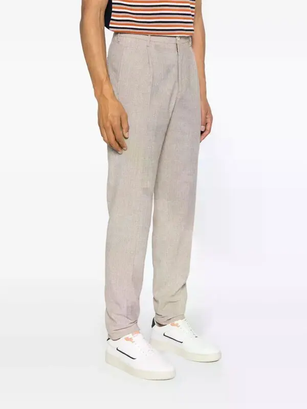 Incotex Houndstooth Tapered Trousers