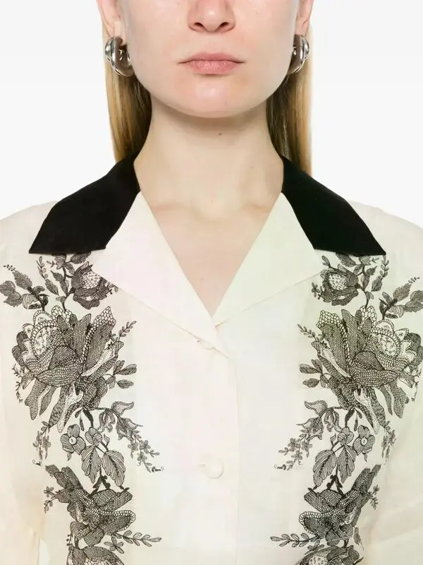 Zimmermann Short-sleeve Shirt - Neutrals