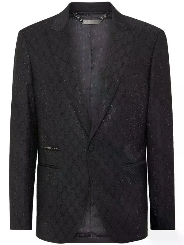 Philipp Plein Monogram-pattern Blazer