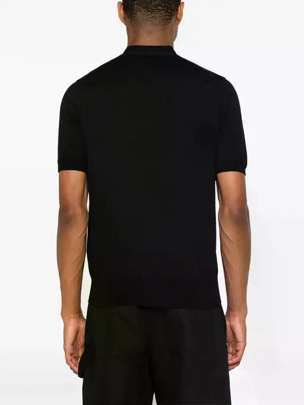 Play Comme Des Garcon V-neck Wool Cardigan