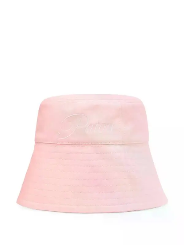 PATOU Logo-embroidered Bucket Hat - Pink