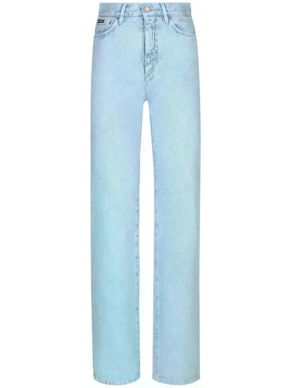 Dolce & Gabbana High-waisted Slim-leg Jeans