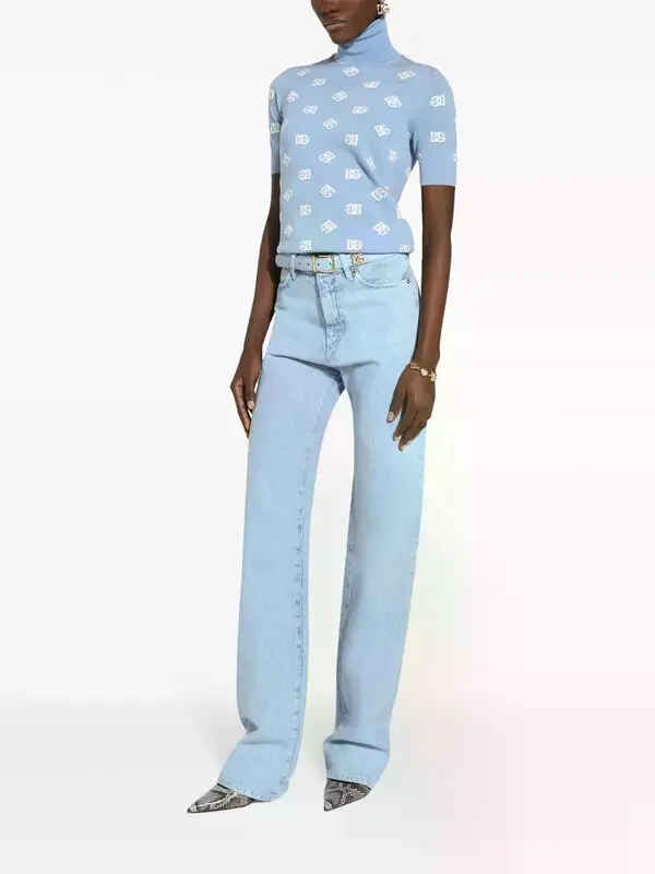 Dolce & Gabbana High-waisted Slim-leg Jeans