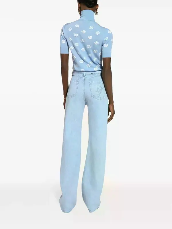 Dolce & Gabbana High-waisted Slim-leg Jeans
