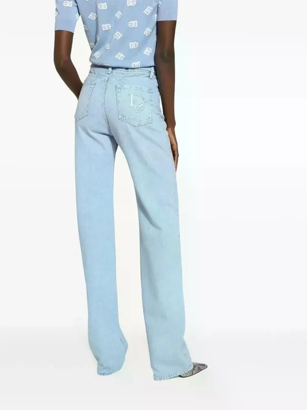 Dolce & Gabbana High-waisted Slim-leg Jeans