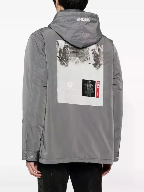 Undercover Illustration-print Hooded Jacket