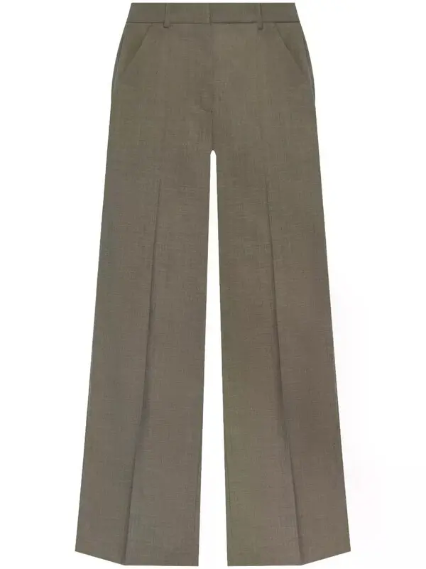 Kenzo Wide-leg Wool Trousers