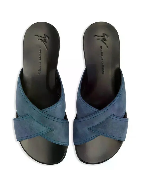 GIUSEPPE ZANOTTI Flavio Suede Sandals