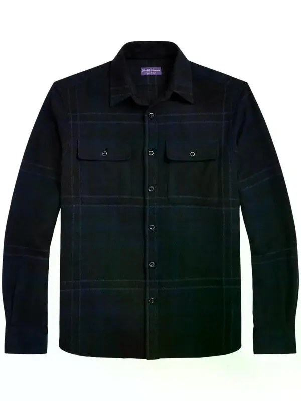 Ralph Lauren Purple Label Plaid Shirt
