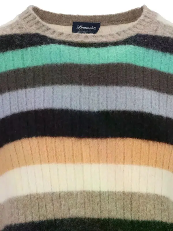 DRUMOHR Striped Wool Jumper