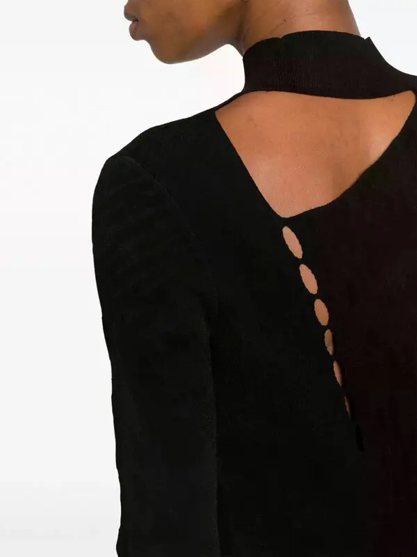 Y3 Ingesan Devoré Knitted Dress