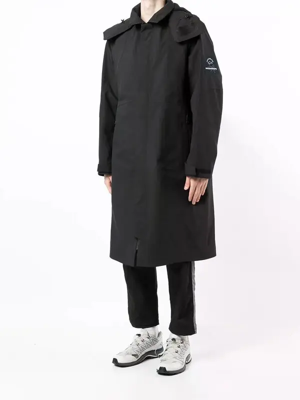 WHITE MOUNTAINEERING Logo-patch Hooded Jacket