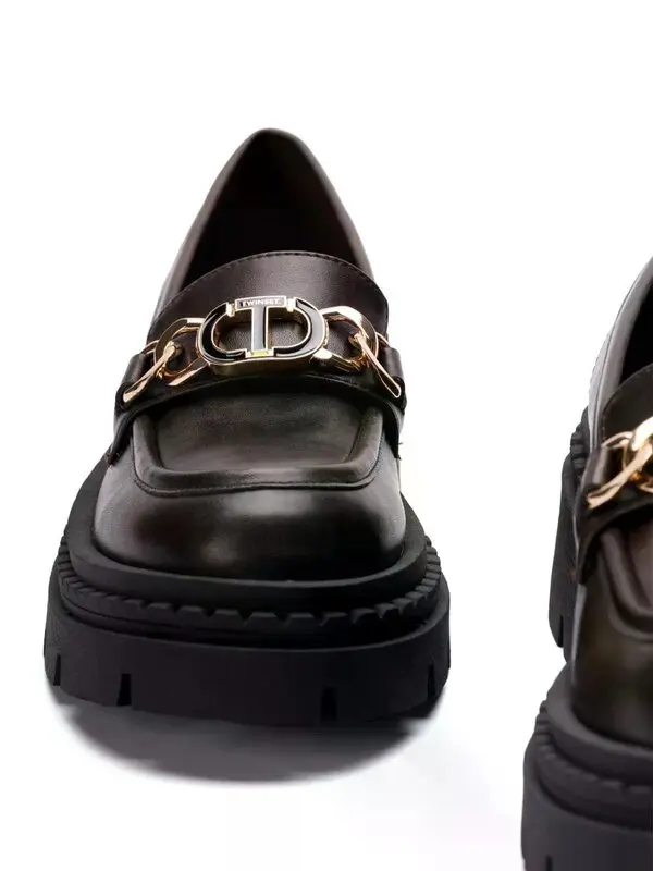 TWINSET Oval T Loafers
