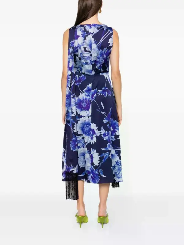 Erdem Floral-print Midi Dress