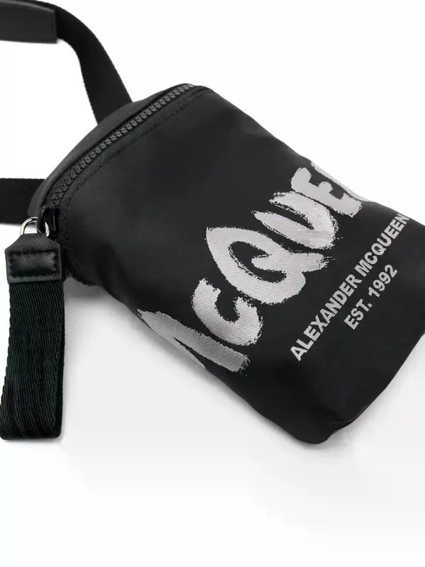 Alexander McQueen Logo-print Phone Pouch