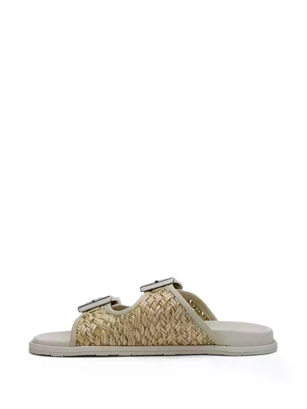 Casadei Birky Braided Sandals