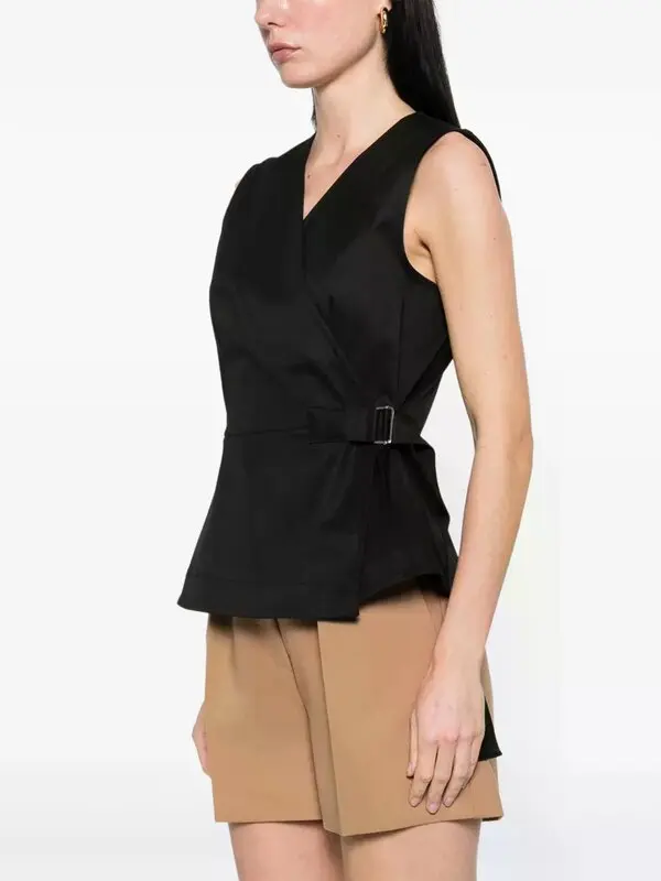 Theory V-neck Wrap Top