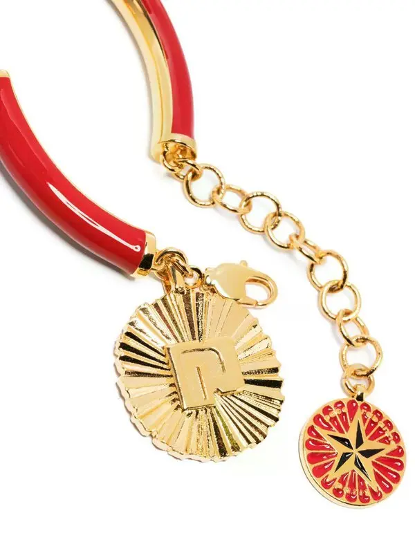 Rabanne Charm Bangle Bracelet Set
