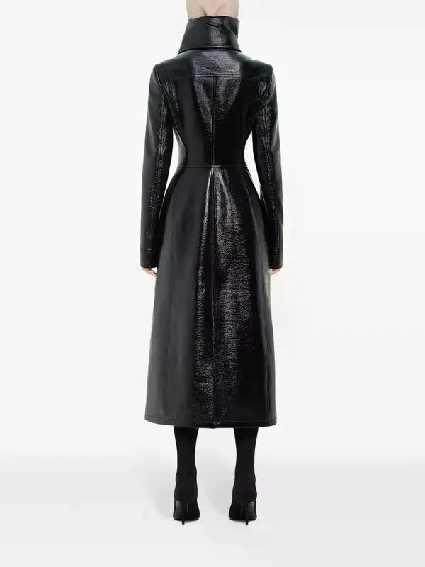 COURREGES Vinyl Trench Coat