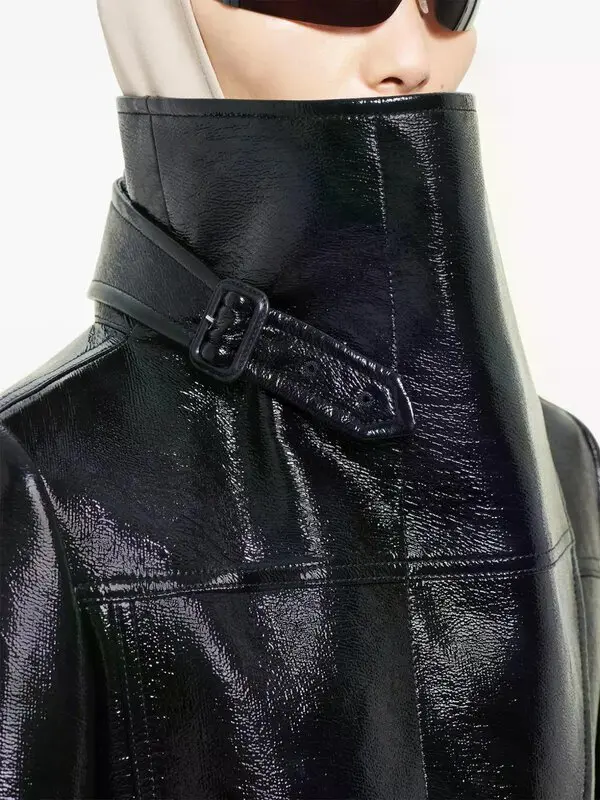 COURREGES Vinyl Trench Coat