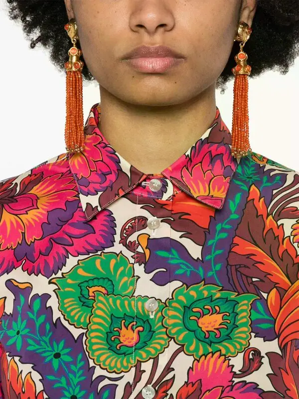 Etro Floral-print Shirt