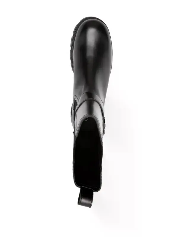 Calvin Klein Leather Chelsea Boots