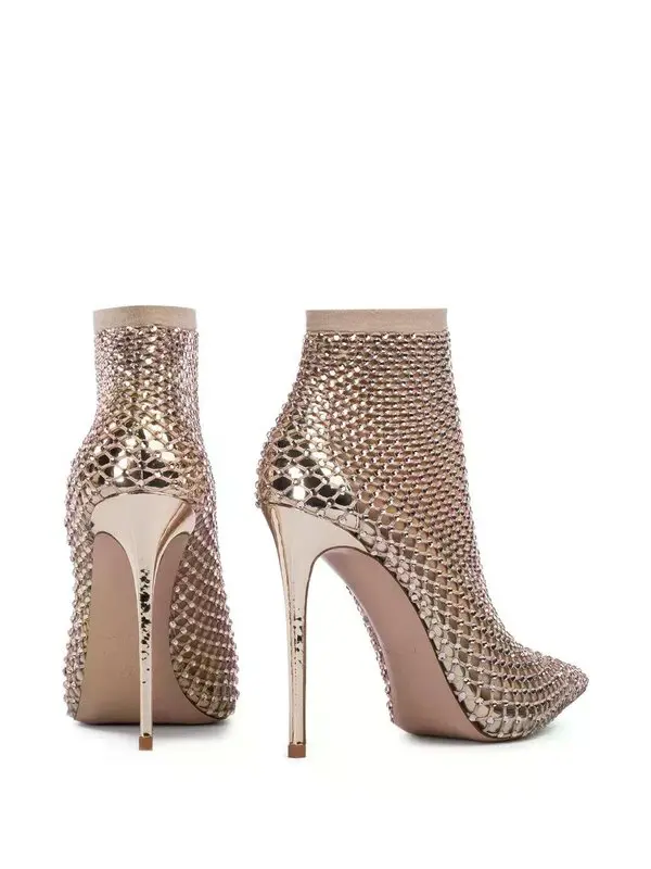 LE SILLA Gilda 120mm Crystal-embellished Pumps