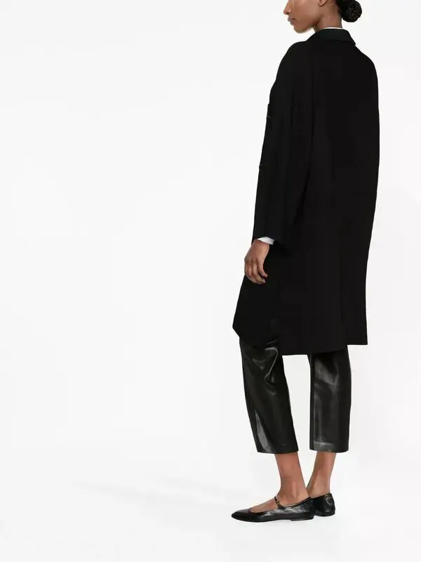Fabiana Filippi Spread-collar Single-breasted Coat
