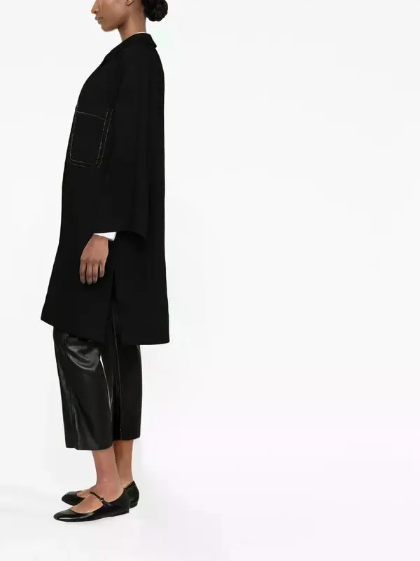 Fabiana Filippi Spread-collar Single-breasted Coat