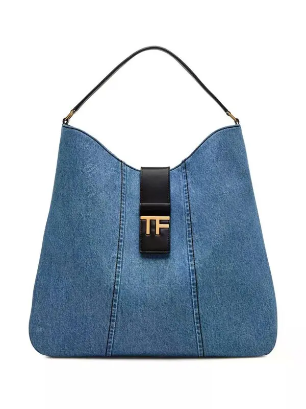 TOM FORD Denim Tote Bag - Blue
