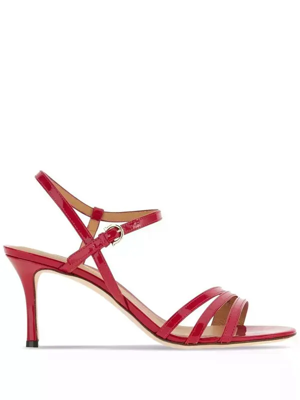 FERRAGAMO High-shine Finish 70mm Sandals