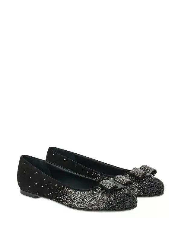 FERRAGAMO Vara Bow Ballerina Shoes