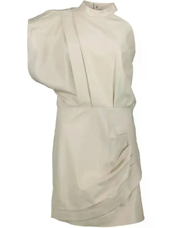 IRO PARIS Leather Dress - Neutrals